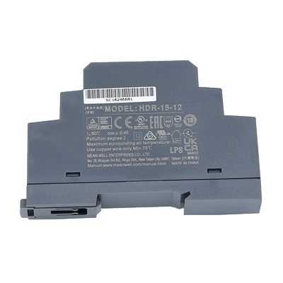 HDR-15-12导轨开关电源台湾明纬