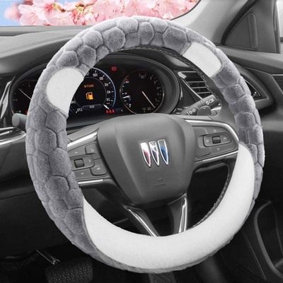 新老款别克GL8陆尊陆/上公务舱专用毛绒汽车方向盘套冬季保暖防滑