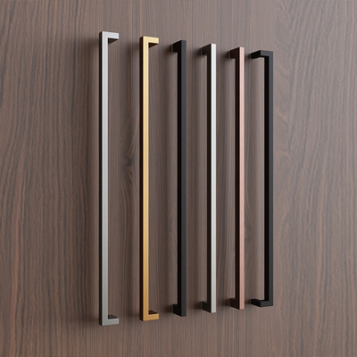 高档银拉丝不锈钢玻璃门拉手