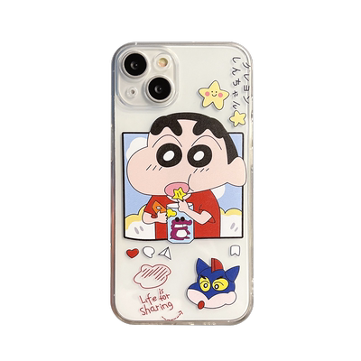 苹果iphone硅胶卡通创意透明软壳