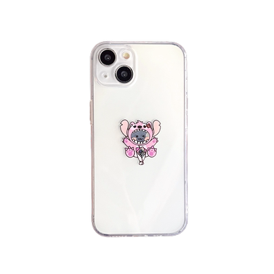 苹果iphone硅胶卡通透明防摔软壳