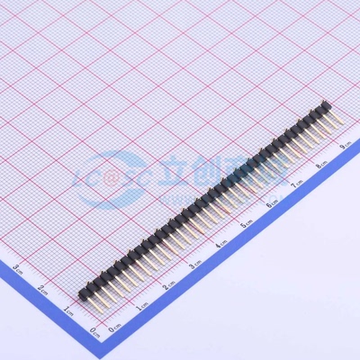 排针 X6511WVS-38H-C60D48R2 SMD,P=2.54mm(交错脚) 1x38P 方针