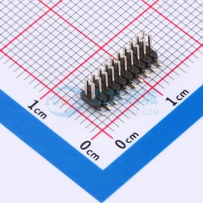 排针 HX PZ-1.27-02-10-S-PB1.5 SMD,P=1.27mm 2x10P 方针 原装正