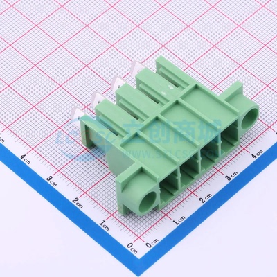 插拔式接线端子KF2EDGSWB-7.62-4P插件7.62mm