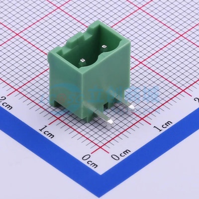 插拔式接线端子KF2EDGRC-5.0-2P 弯插5mm 1x2P 板端/插座-闭口