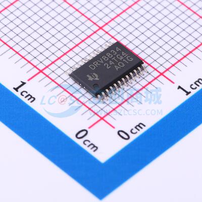 电机驱动芯片 DRV8834PWP HTSSOP-24-EP 原装正品 电子元器件配单