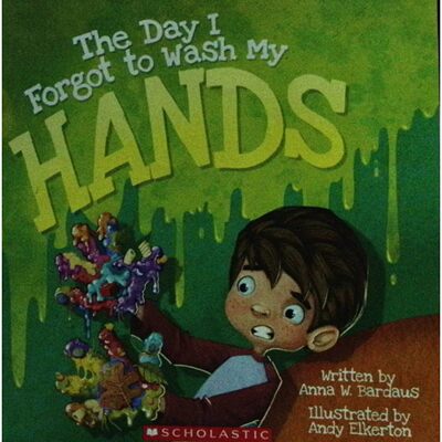 英文原版图书趣味洗手绘本