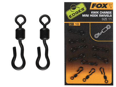 英国Fox Kwik Change迷你哑光罗尼转环