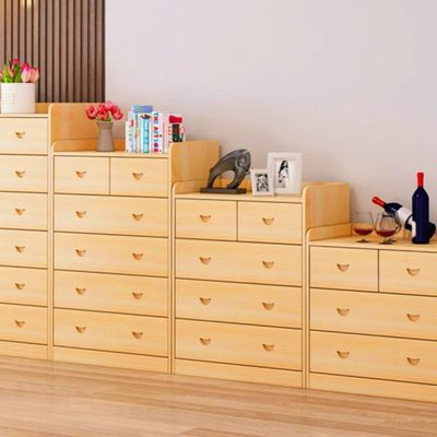 实木斗柜收纳柜储物多功能柜松木抽屉柜简易柜二三四五斗定制包邮
