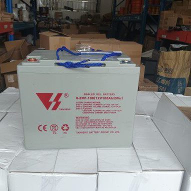 电动叉车专用电池6-EVF-100天能定制电池