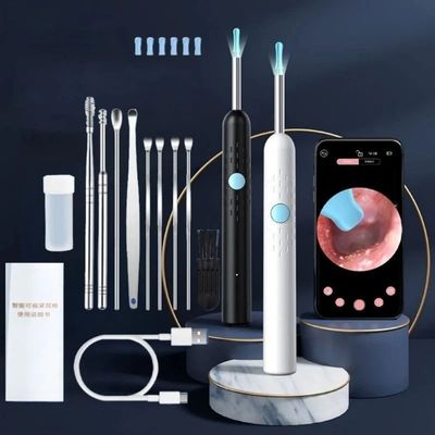 New visual ear picking spoon with charging base HD intellige