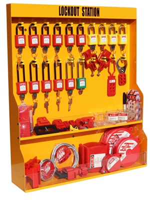 宝安安全锁管理箱X8611锁工作站挂板集体锁箱锁清单箱