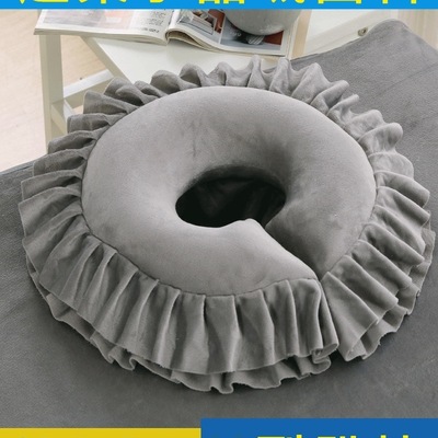 美容院趴枕美容床枕头按摩推拿u型枕趴趴枕脸垫趴睡枕枕乳胶