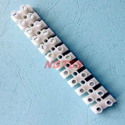 金笔接线端子台铜PA10HDS-12,高底带压片12排，2.5平方线