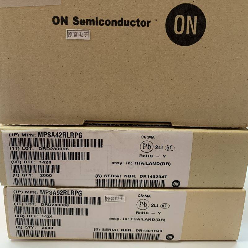 。ON安森美MPSA42 MPSA92 TO-92原装小功率功放对管音频差分三极_虎窝淘