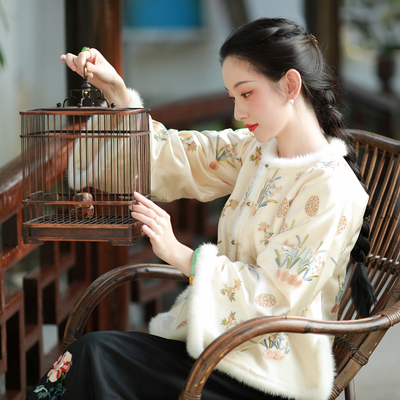 锦瑟暄妍丨一城风絮丨秋冬女袍褂