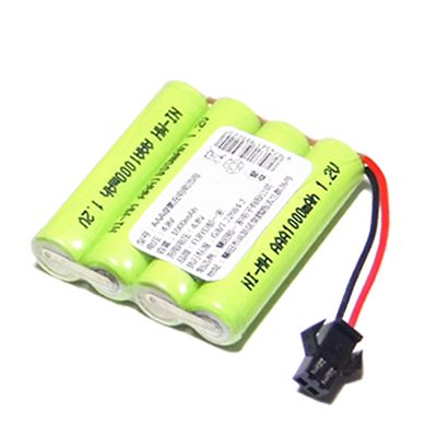 FLBYD镍氢7号充电电池组AAA 2.4v 3.6v 4.8v 6v 7.2v直升机玩具车电池USB充电器线1000mAh大容量SM插头