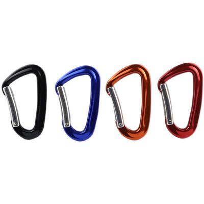 12KN 高承重7075航空铝 自动锁 D型安全钩 登山扣 攀岩主锁 D型锁