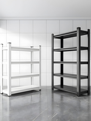 货架多层置物架家用阳台落地收纳储物架仓储铁架子超市快递货物架