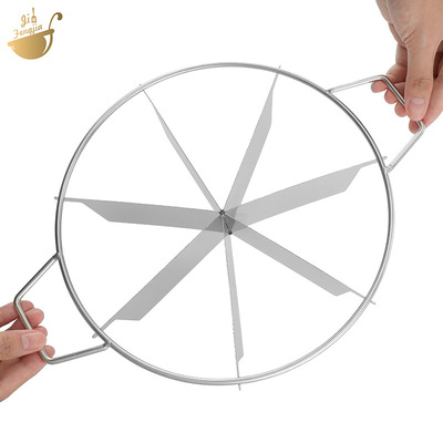 304食品级烘焙切片工具大饼蛋糕切8.10寸均分器分割器切块切神器