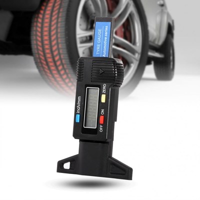 *Digital Car Tyre Tire Tread Depth Gauge Meter Measurer Tool