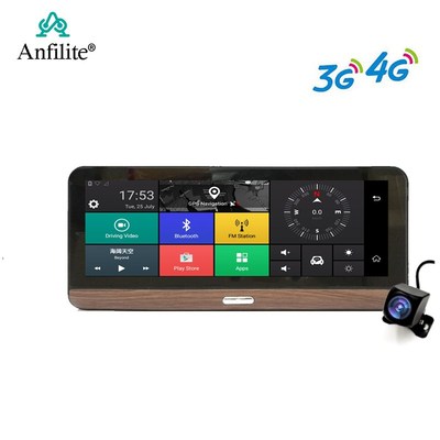 Anfilite E31 Pro 4G Car Camera GPS 7.8'' Android 5.1 Car DV