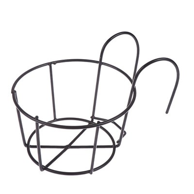 rought Iron Potted Stander Flower Pot Rack Stand basion Disp