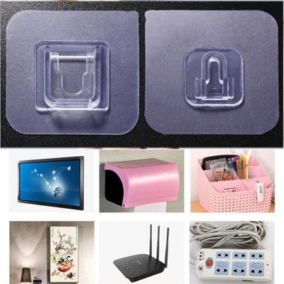 Wonderlife Double sided Self Adhesive Wall Hooks for Kitche