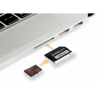 Original 8Mobility Aluminum Memory Card Reader 303A For Macb