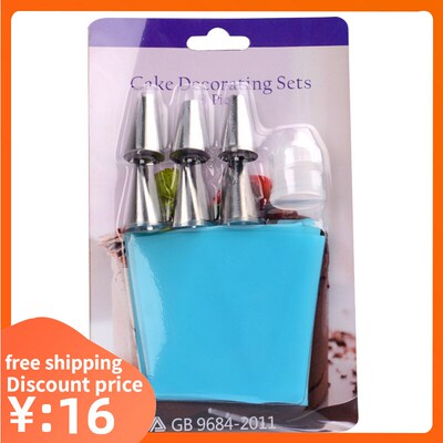 Piping bag cake Pastry decoration tools nozzles cream baking