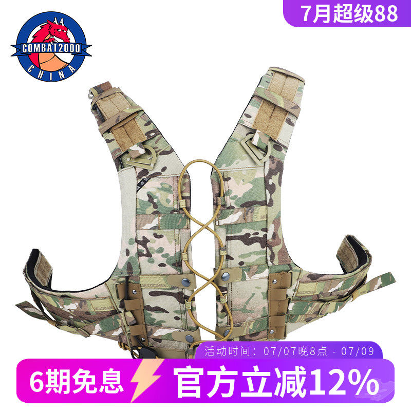 Combat2000战术背心AVS户外装备背板负重备衣H架背负