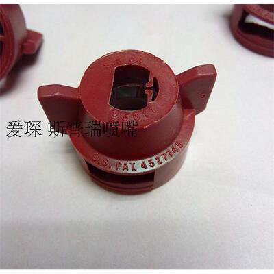 Spraying Systems 斯普瑞喷嘴喷帽喷盖CP25611-3-NY扇形喷头红色