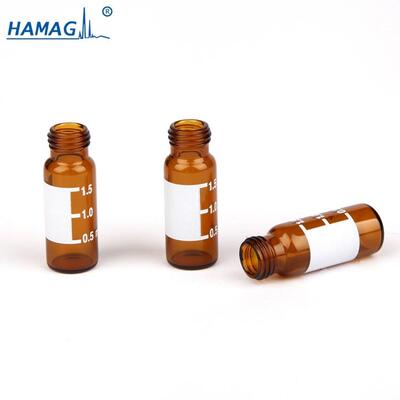 HAMAG哈迈1.5ml棕色螺口进样瓶2ml液相色谱瓶9-425特级料替安捷伦
