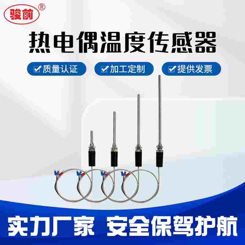 热电偶温度传感器铂热电阻WZP-187防水感温棒温控探头K/E型pt100