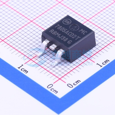 线性稳压器(LDO) MC7805ACD2TR4G TO-263 onsemi(安森美) 元器件