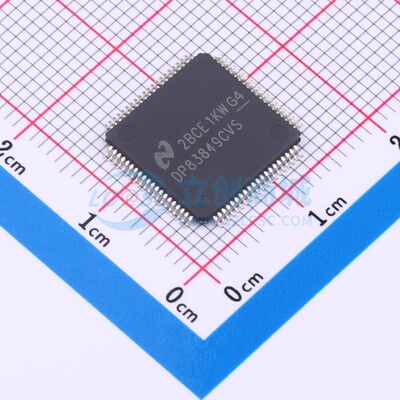以太网收发器 DP83849CVSX/NOPB TQFP-80 TI/德州 电子元器件配单