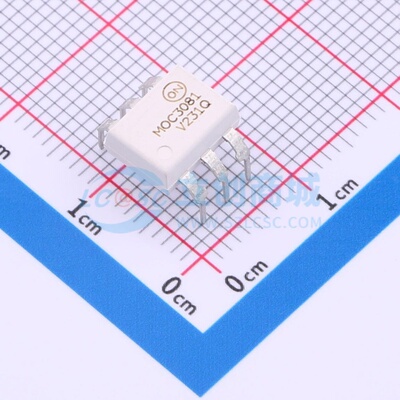 可控硅输出光耦 MOC3081TVM DIP-6 onsemi(安森美) 电子元件配单