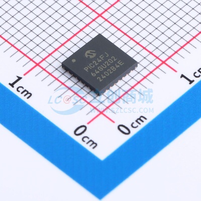 单片机(MCU/MPU/SOC) PIC24FJ64GU202-I/ML QFN-28 MICROCHIP(美