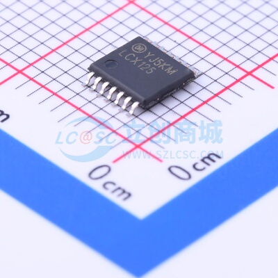 缓冲器/驱动器/收发器 74LCX125MTCX TSSOP-14 onsemi(安森美)