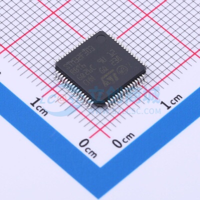 单片机(MCU/MPU/SOC) STM32F303RBT6TR LQFP-64 意法半导体芯片