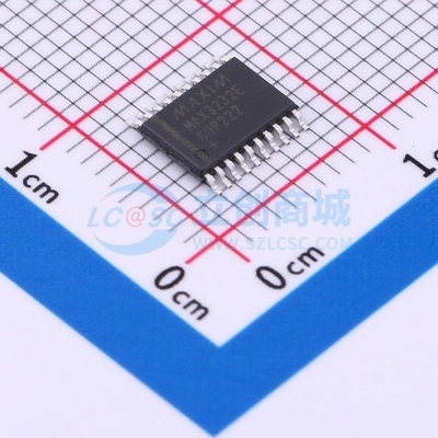 RS232芯片 MAX3232ECUP+ TSSOP-20 MAXIM(美信) 电子元件原装正品