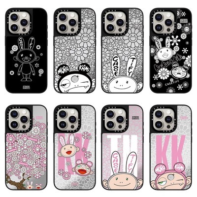 村上隆太阳花苹果镜面卡通可爱17