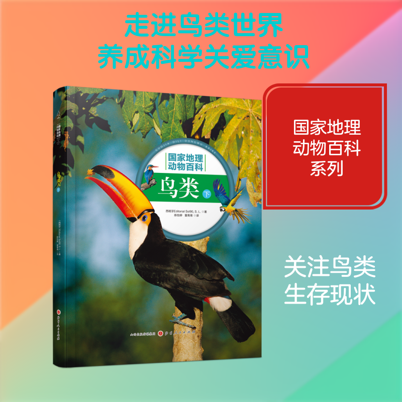 鸟类(下) 山西人民出版社 西班牙Sol90公司 著 陈怡婷//董青青 译 科普读物其它