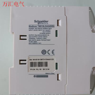 施耐德TM218LDA24DRN无包装。实物图,成色(议价)