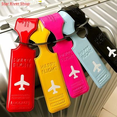 Creative Travel Accessories Luggage Tag cover PU Leather Sui