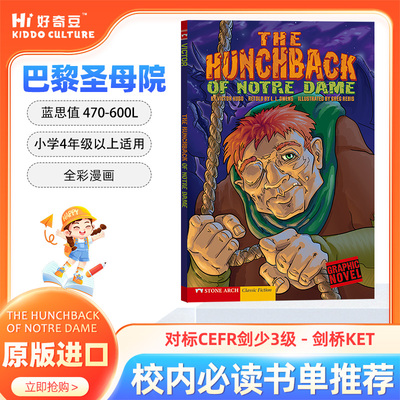 巴黎圣母院英文原版漫画