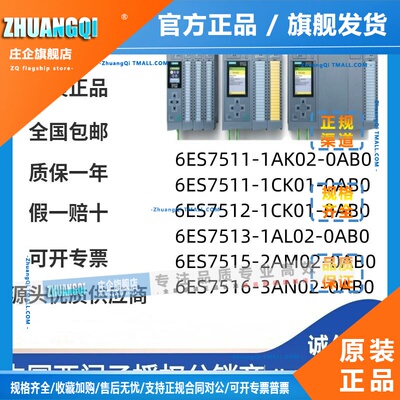 S7-1500 6ES7511-1AK02/515/513-1AL02/3/1CK01/2AM02/1AM03-0AB0