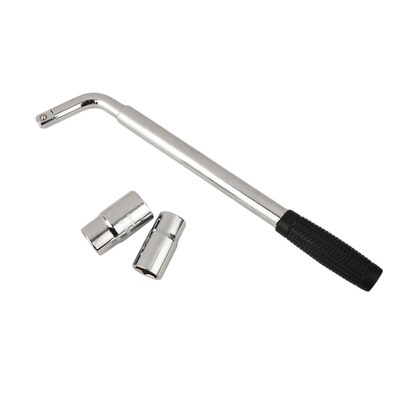 Car Tire Wheel Nut Wrench Remover Tool Kit Telescoping Lug W