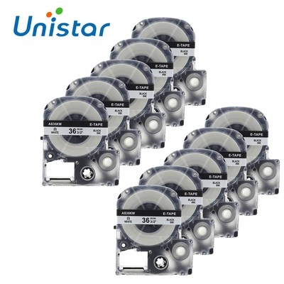 10PCS/Lot SS36K Compatible for Epson Label Maker ape 36mm Bl