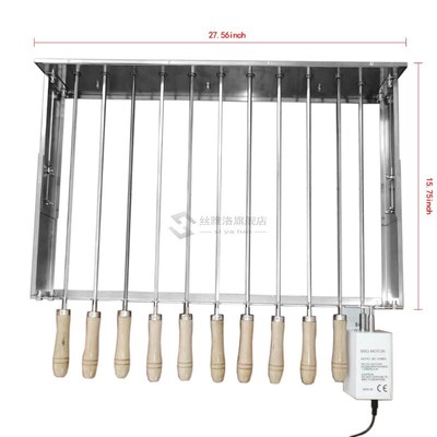 Cyprus BBQ Rotisserie Grill Top selling Charcoal Kebab Home
